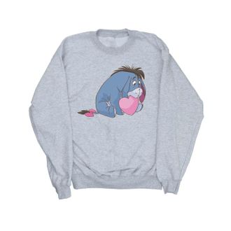 Disney Winnie The Pooh Eeyore Mouth Sweatshirt f&uuml;r Damen (Grau)