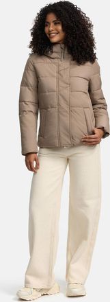 Marikoo Outdoorjacke MARIKOO Elira, Damen, Gr. XXL, grau (taupe grau), Obermaterial: 100% Polyester. Innenseite: 100% Polyester. Futter: 100% Polyester. Watti