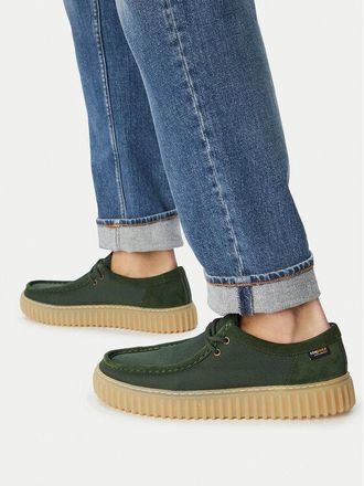 Clarks Halbschuhe Torhill Lo 26186160 Gr&uuml;n
