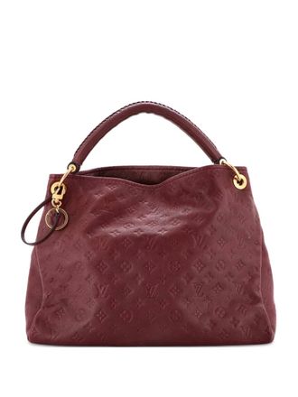 Louis Vuitton Artsy Handbag Monogram Empreinte Leather MM hobo bag - Rot