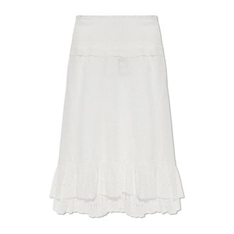 Ulla Johnson Violetta Baumwollrock - - Skirts - Damen - Wei&szlig; - XS