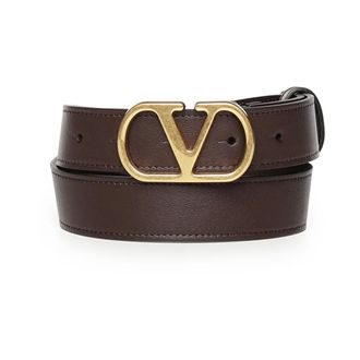 Valentino Garavani Femme, Accessoires, Brun, Taille: 90 CM Ceinture VLogo Signature