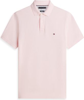 Tommy Hilfiger Piqu&eacute;-Poloshirt Regular Fit 1985 mit Stretch-Anteil und Flag-Stickerei in