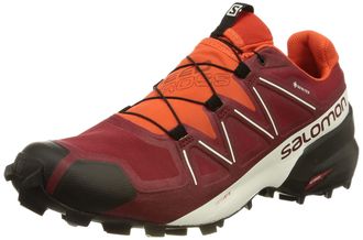 Salomon Herren Speedcross Gore-tex Trailrunning-Schuhe, Biking Red White Black, 49 1/3 EU