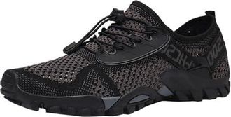 Generic Baskets de randonn&eacute;e en maille pour homme - Printemps et automne - Chaussures dhiver pour homme, gris, 42 1/3 EU