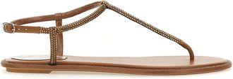 Rene Caovilla Sandalen - Beige
