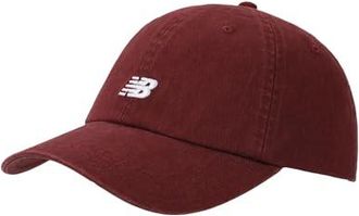 New Balance 6 Panel Classic Hat V 2.0 - Monarch Burgundy, Taille One Size MHB - Monarch Burgundy One Size
