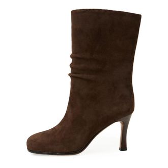 Cesare Gaspari Bottes Chelsea en Daim Grace - Femme - Chaussures - Brun - Taille: 39 EU