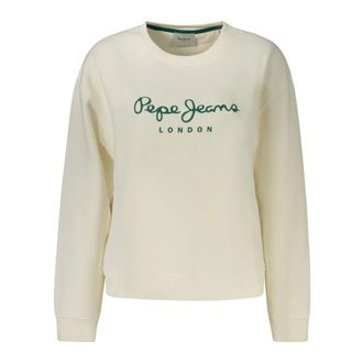 Pepe Jeans London Femme, Sweatshirts et sweats &agrave; capuche, Blanc, Taille: 38 FR SweaT-shirt Baddy