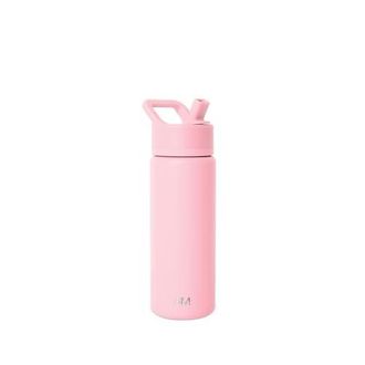Simple Modern Gourde Enfant Isotherme avec Paille | Gourde Sport Adulte en Acier Inoxydable | Summit | 530ml | Blush