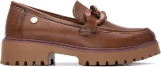 Xti Mokassins Damen Kamel - Bequeme und vielseitige Schuhe - Casual Mode - Modell 14449103 (Gr&ouml;&szlig;e 39)