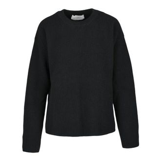 Ballantyne Gerippter Pullover aus Wolle - - Knitwear - Damen - Schwarzk - M