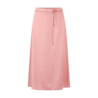 Marc Cain Satin Midirock - - Skirts - Damen - Orange - XL