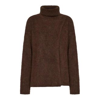 Uma Wang Rollkragenpullover - - Knitwear - Damen - Braun - S
