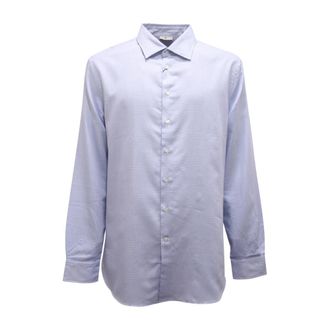 Etro Baumwollhemd Made in Italy - - Shirts - Herren - Blau - 4XL