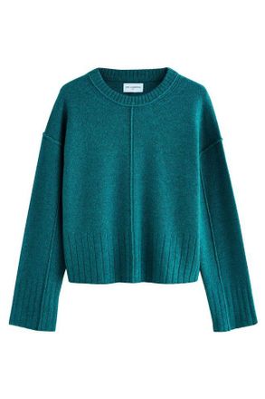 Next Rundhalspullover N. Premium Lambswool-Rundhalspullover, Kurzgr&ouml;&szlig;e (1-tlg)