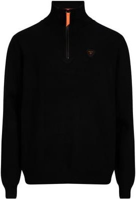 Gertrude Pull droit &agrave; col montant zipp&eacute; &agrave; logo