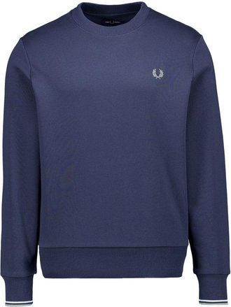 Fred Perry Herren Sweatshirt blau unifarben