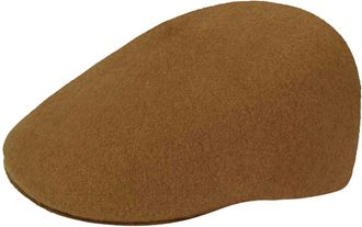 Kangol Unisex Seamless Wool 507 Flache Kappe, Braun (Wood Wd), XL