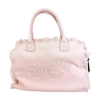 Sun 68 Cali Large Canvas Tote - - Bags - Damen - Rosa - ONE SIZE
