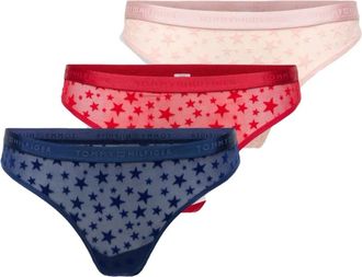 Tommy Hilfiger Gift 3 Pack Thong - - Underwear - Damen - Mehrfarbig - XS