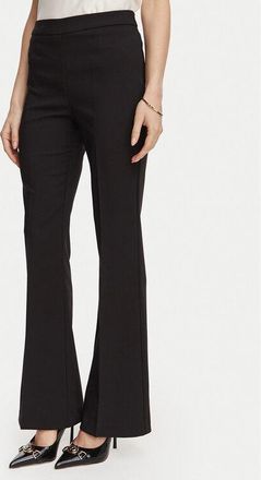 Rinascimento Rinascimento Stoffhose CFC0130135003 Schwarz Flare Fit