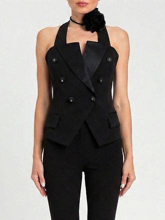 Twin-Set Gilet Femme couleur Noir