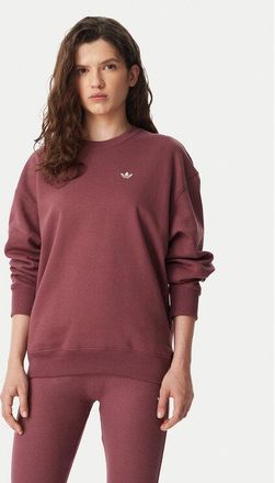 adidas Sweatshirt Essentials Crew Long Fleece Sweatshirt KT2279 Braun Regular Fit