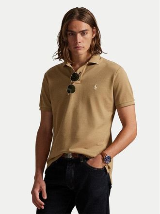 Polo Ralph Lauren Poloshirt 710680784332 Beige Custom Slim Fit