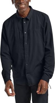 Jack Wolfskin Sierra Canyon Ls M Chemise, Dark Navy, XXL Hommes