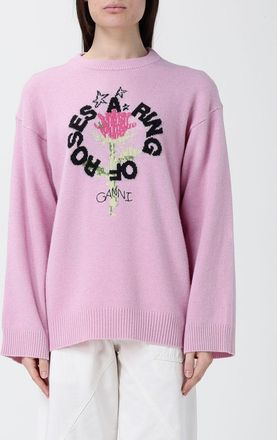 Ganni Pull GANNI Femme couleur Rose