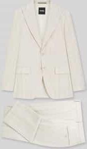 HUGO BOSS Slim Fit Anzug aus Baumwoll-Woll-Mix Modell H-HUGE-2PCS-261