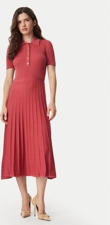 Michael Kors Kleid f&uuml;r den Alltag MT5834F33D Hellrot Regular Fit