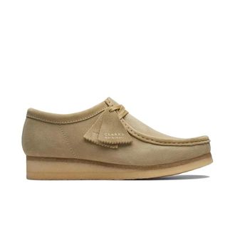 Clarks Wallabee Beige Wildleder Schuhe - - Shoes - Herren - Beige - 44 1/2 EU