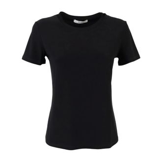Max Mara Schwarzes T-Shirt Bugia - - Tops - Damen - Schwarzk - S