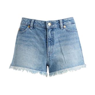 Michael Kors Damen, Shorts, Blau, SGr&ouml;&szlig;e