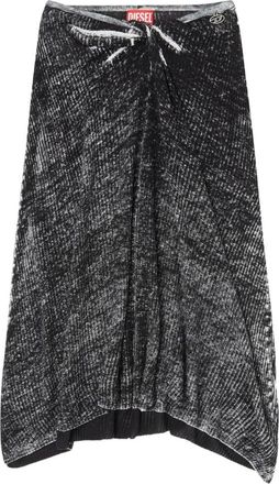 Diesel Femme, Jupes, Noir, Taille: 36 FR Midi Skirts