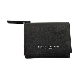 Gianni Chiarini Schwarzes Trifold-Portemonnaie mit Rei&szlig;verschlusstasche - - Accessories - Damen - Schwarzk - ONE SIZE