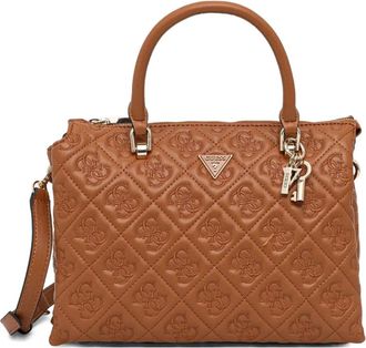 Guess Co cabas Adelasia à design matelassé - Marron