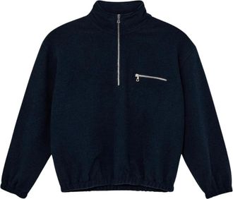 Rier Homme, Sweatshirts et sweats &agrave; capuche, Bleu, Taille: L Polaire