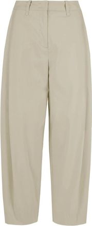 Bomboogie Femme, Pantalons, Beige, Taille: 42 FR Pantalon Coupe Ballon Taille Haute