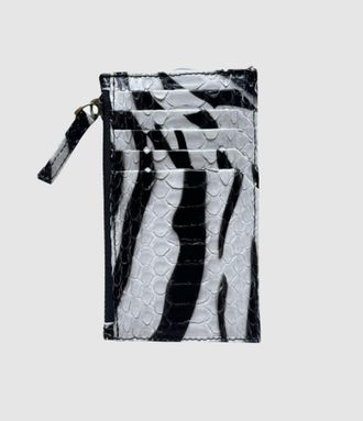 Sista Paris Porte-cartes Sylvano Zebra Black & White
