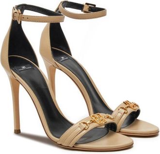 Elisabetta Franchi Damen, Schuhe, Beige, 36 EUGr&ouml;&szlig;e