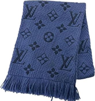 Louis Vuitton Pre-owned Stole - Homme - Pre-owned - Bleu - Taille: ONE Size