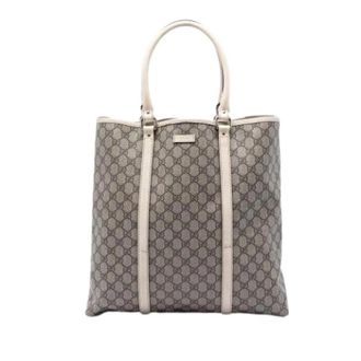 Gucci Pre-owned Canvas Tote Bag - - Pre-owned - Damen - Braun - ONE SIZE