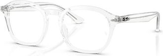 Ray-Ban Rb5451 Optics Transparent Fassung Klar Glas Polarisiert 50-20