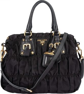 Prada Crossbody Bags - Prada Quilted Nylon City Handbag - Gr. unisize - in Schwarz - für Damen