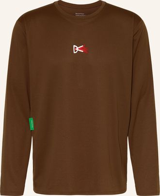 District Vision Laufshirt braun