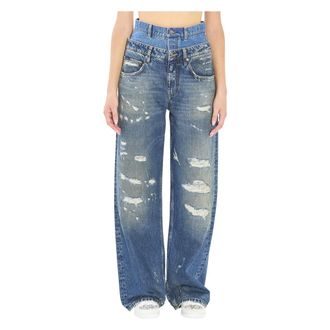 Dolce & Gabbana Damen, Jeans, Blau, SGr&ouml;&szlig;e