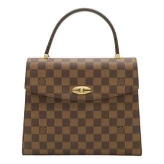 Louis Vuitton Pre-owned Vintage Damier Handbag - Femme - Pre-owned - Brun - Taille: ONE Size